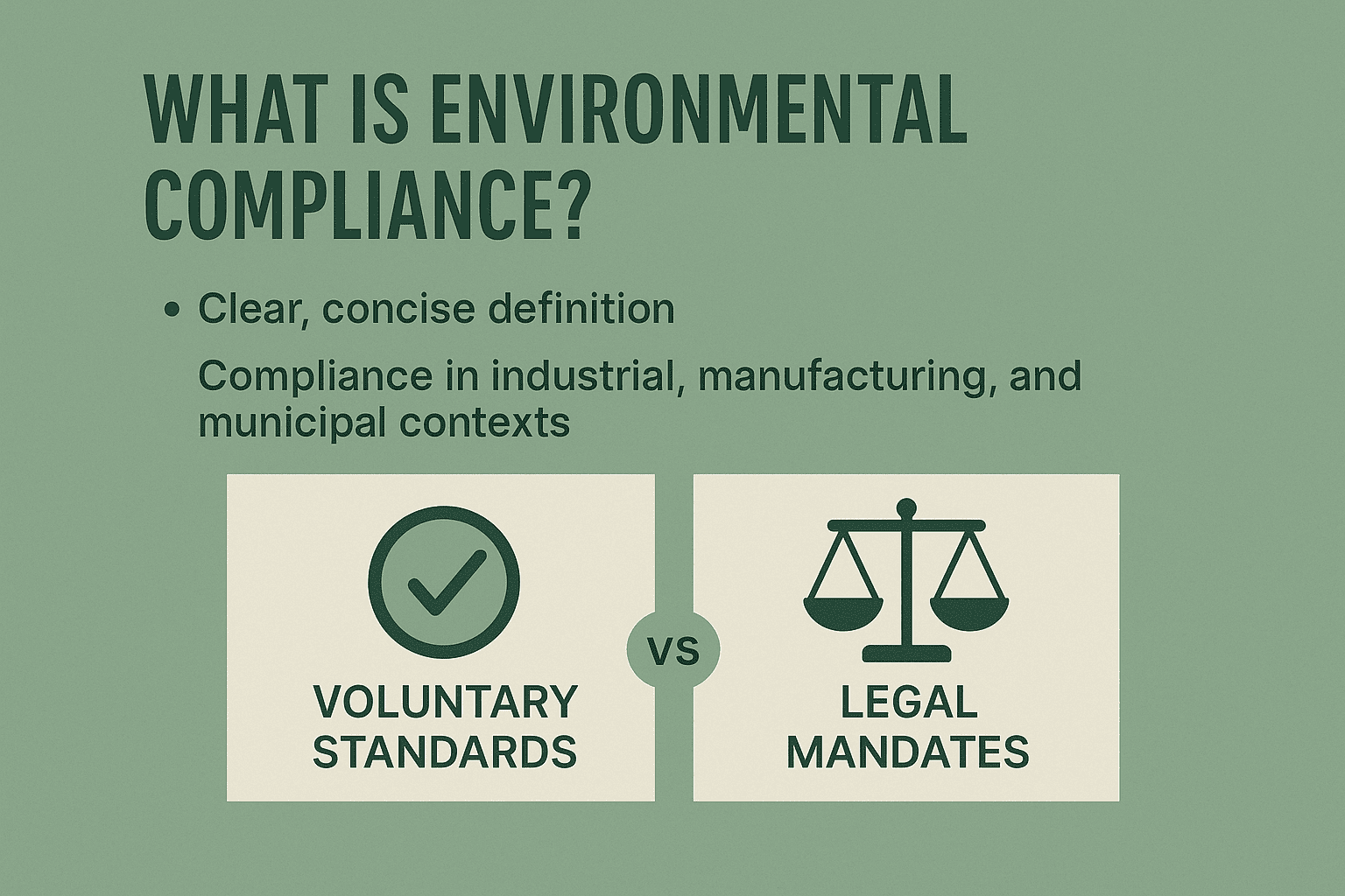 Environmental Compliance Guide For Industries - EngiTech